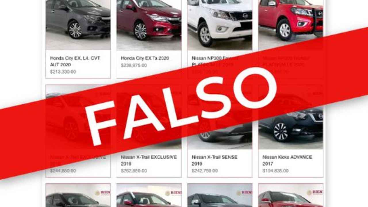 ¡Cuidado! Secretaría de Bienestar alerta de FRAUDE de venta de autos por medio de página web con ...