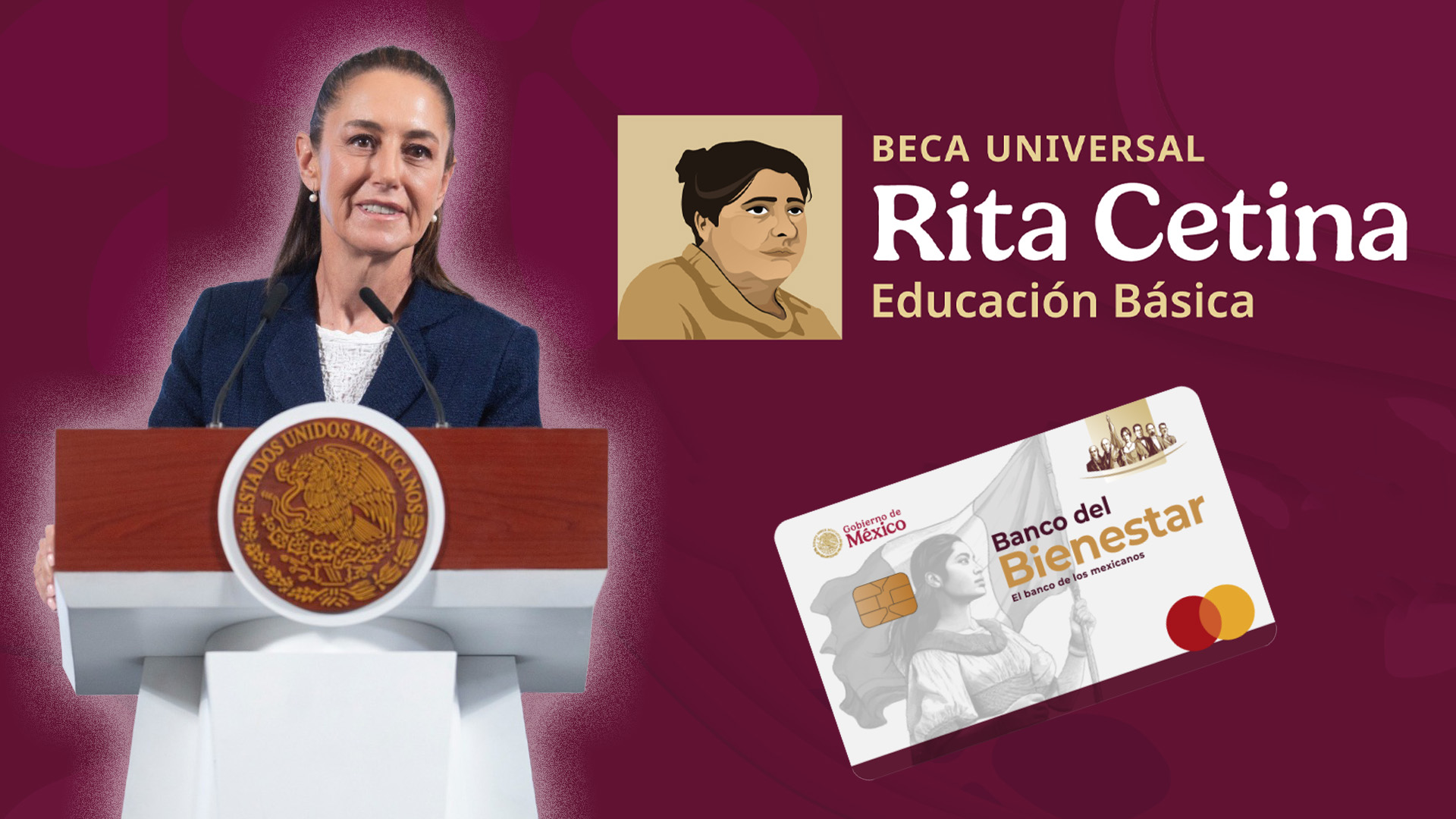 Sheinbaum anuncia fecha de registro de la beca Rita Cetina en kinder y ...